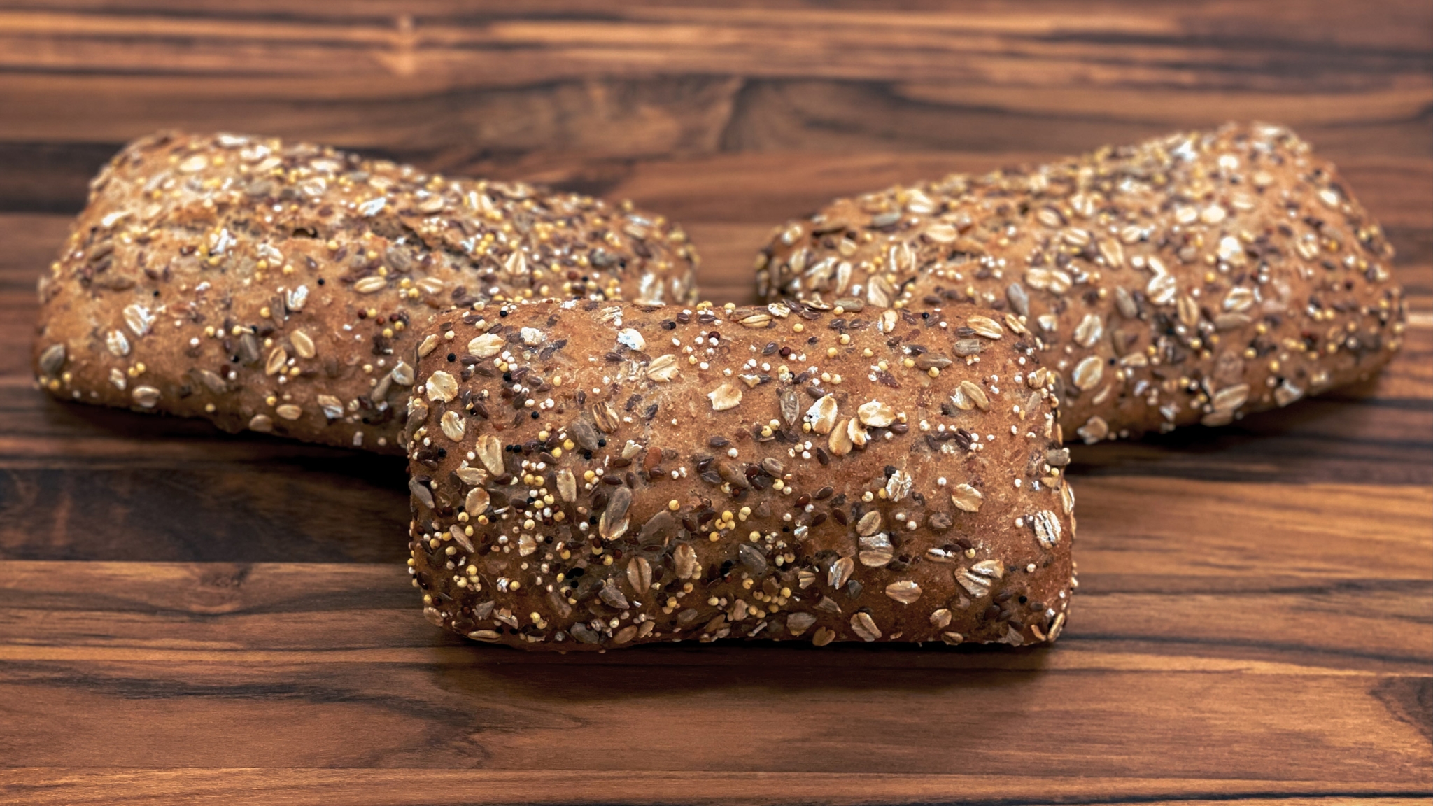 Ancient Grains Hoagie Roll - Crest Hill Bakery